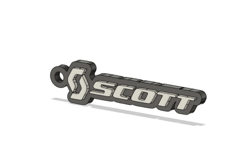 SCOTT KEYCHAIN by pauserranoo1 | Download free STL model | Printables.com