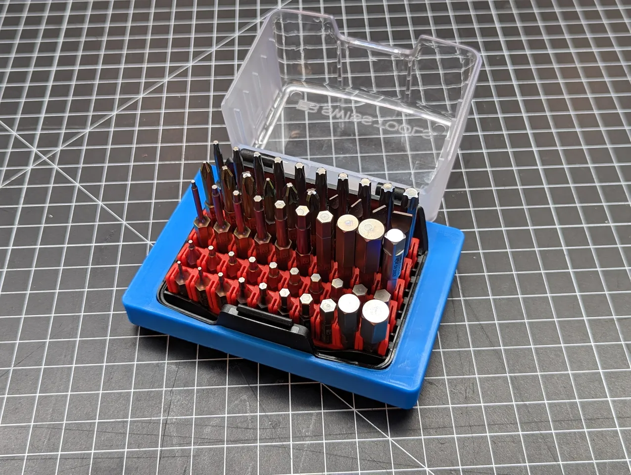 Gridfinity mount for PB Swiss Bitblock 990 by luma | Download free STL model | Printables.com