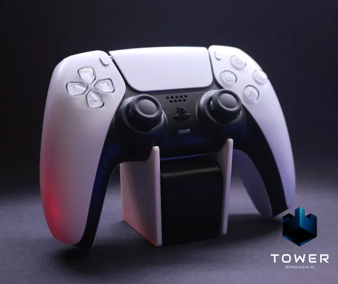 PS5 Dualsense Stand by Tower 3D | Download free STL model | Printables.com