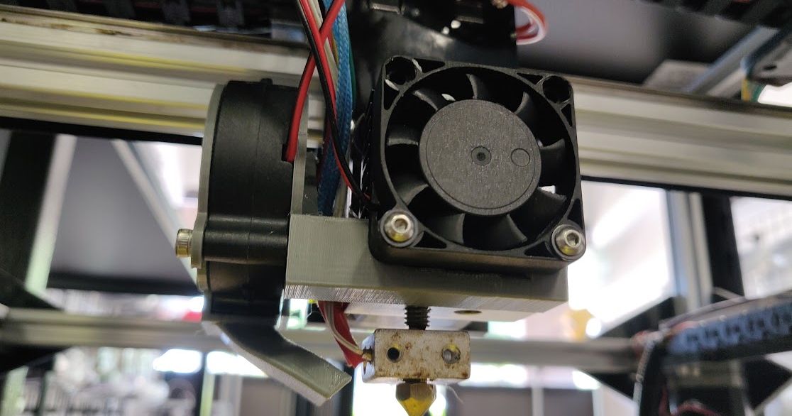 Folgertech FT5 Makerbot Hot End Duct by ThantiK | Download free STL ...