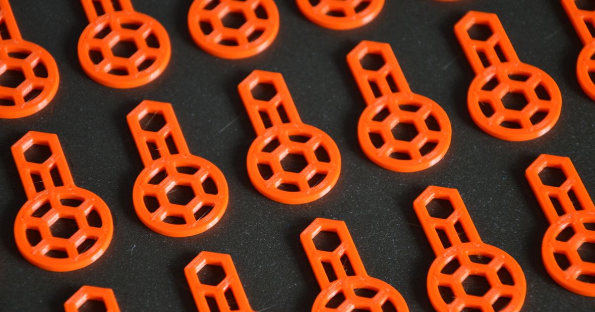 Hex Cart Token v1.1 by Printical | Download free STL model | Printables.com