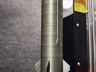 ICBM - No Infill No Support Ballistic Missile by Triple G Workshop ...