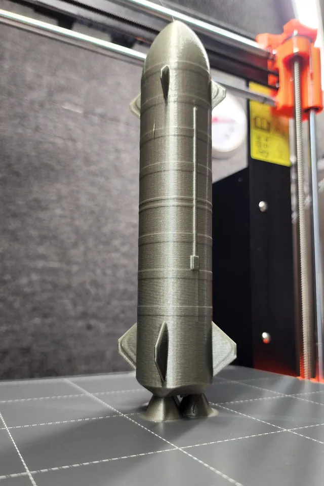 ICBM - No Infill No Support Ballistic Missile by Triple G Workshop ...