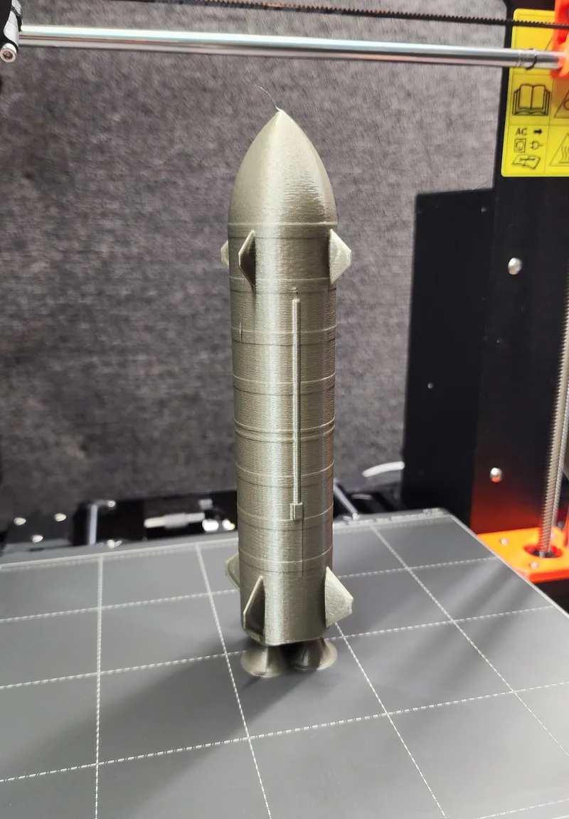 ICBM - No Infill No Support Ballistic Missile by Triple G Workshop ...