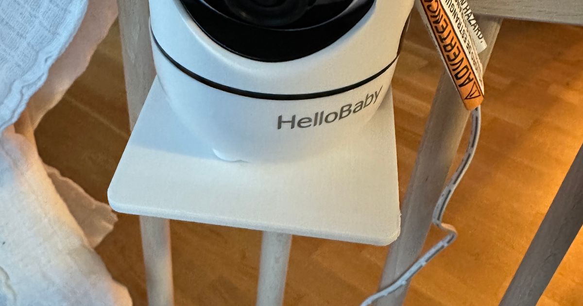 HelloBaby Video Baby Monitor Playpen Mount by Tony Soprano | Download free STL model ...