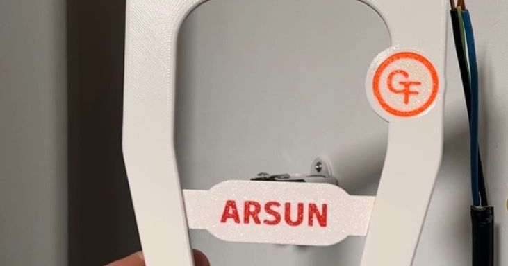 Support ARSUN 1 voie by Frederic | Download free STL model | Printables.com