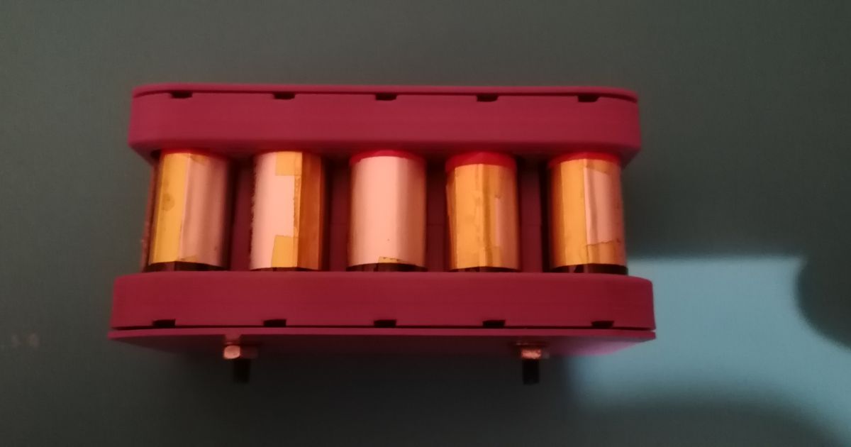 Battery Pack for Recycled 13300 Akkus by Sandfrog | Download free STL ...