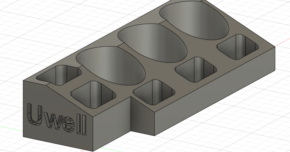 Holder uwell caliburn A2S by Thibault Perrin | Download free STL model ...