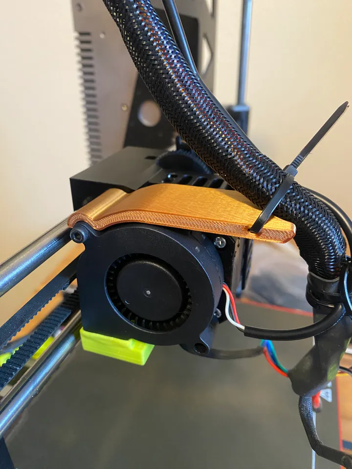 E3D Titan Aero Cable Support by Babriatis | Download free STL model ...