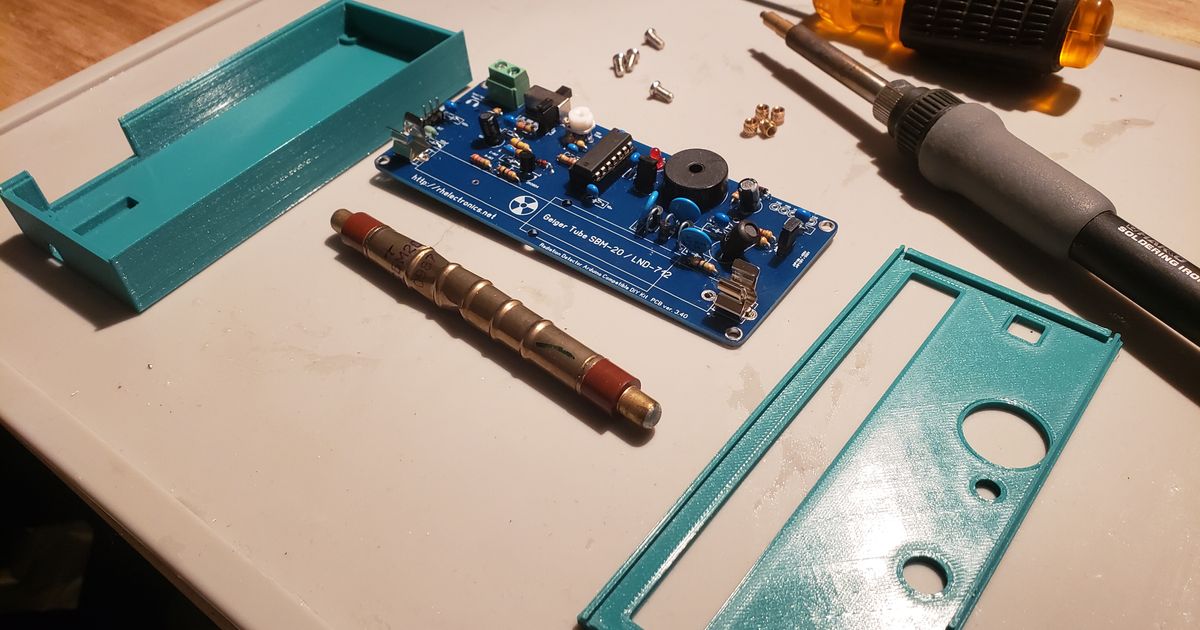 RH Electronics Geiger Counter Case by afp316 | Download free STL model ... RH Electronics Geiger Counter Case by afp316 | Download free STL model ...