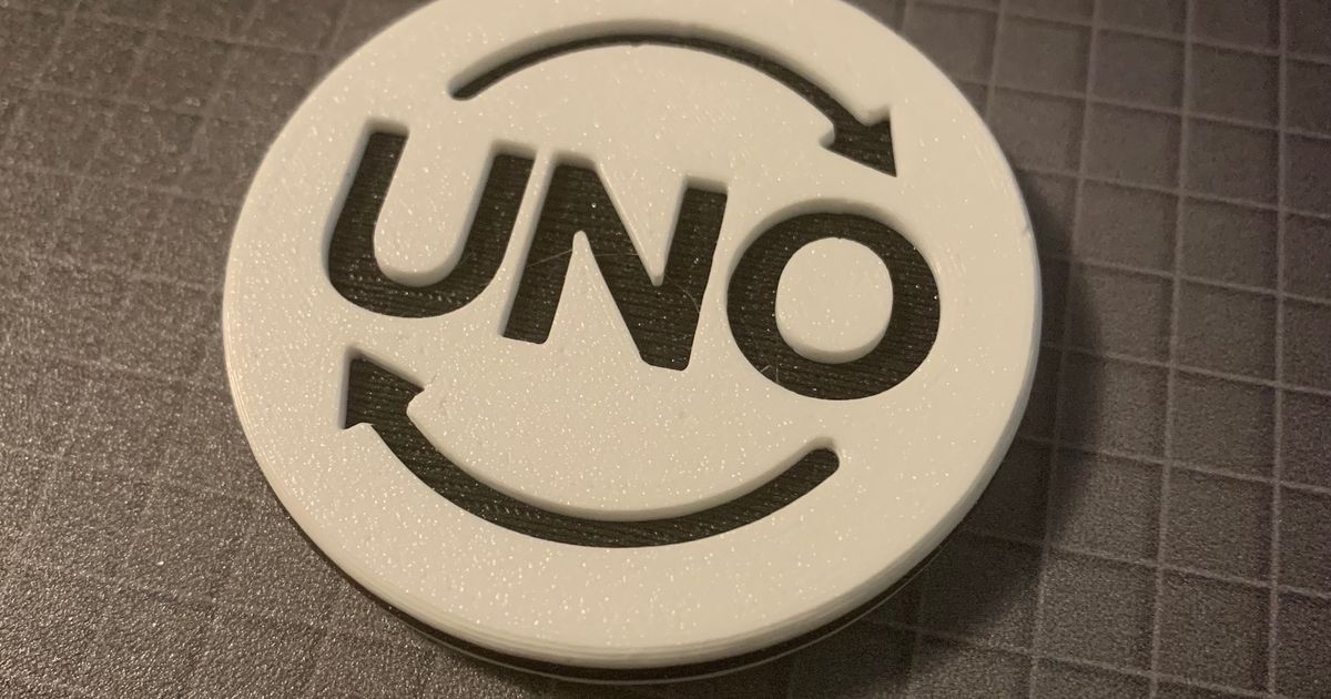 UNO Reverse Coin by TperroneDesign | Printables Store
