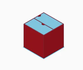 Storage Box with drawers by 3D servis | Download free STL model ...