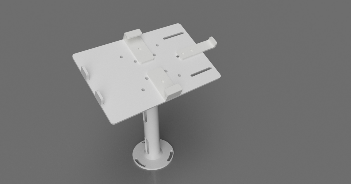 Tablet Stand by Irish 3Design | Download free STL model | Printables.com