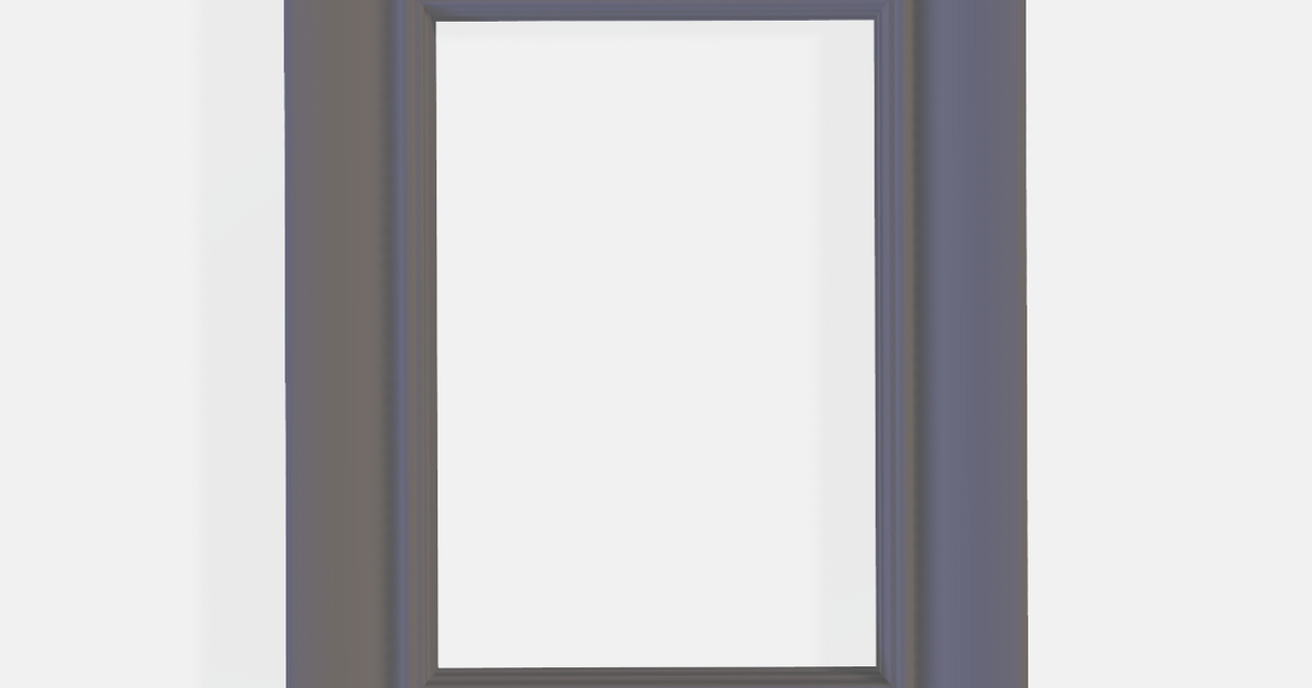 Modern Picture Frame by cSandra | Download free STL model | Printables.com
