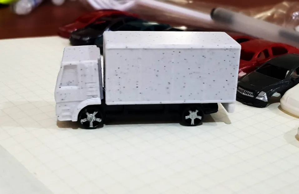 Truck Model scale 1:100 for FDM Printer by Panitarn Boontarig ...