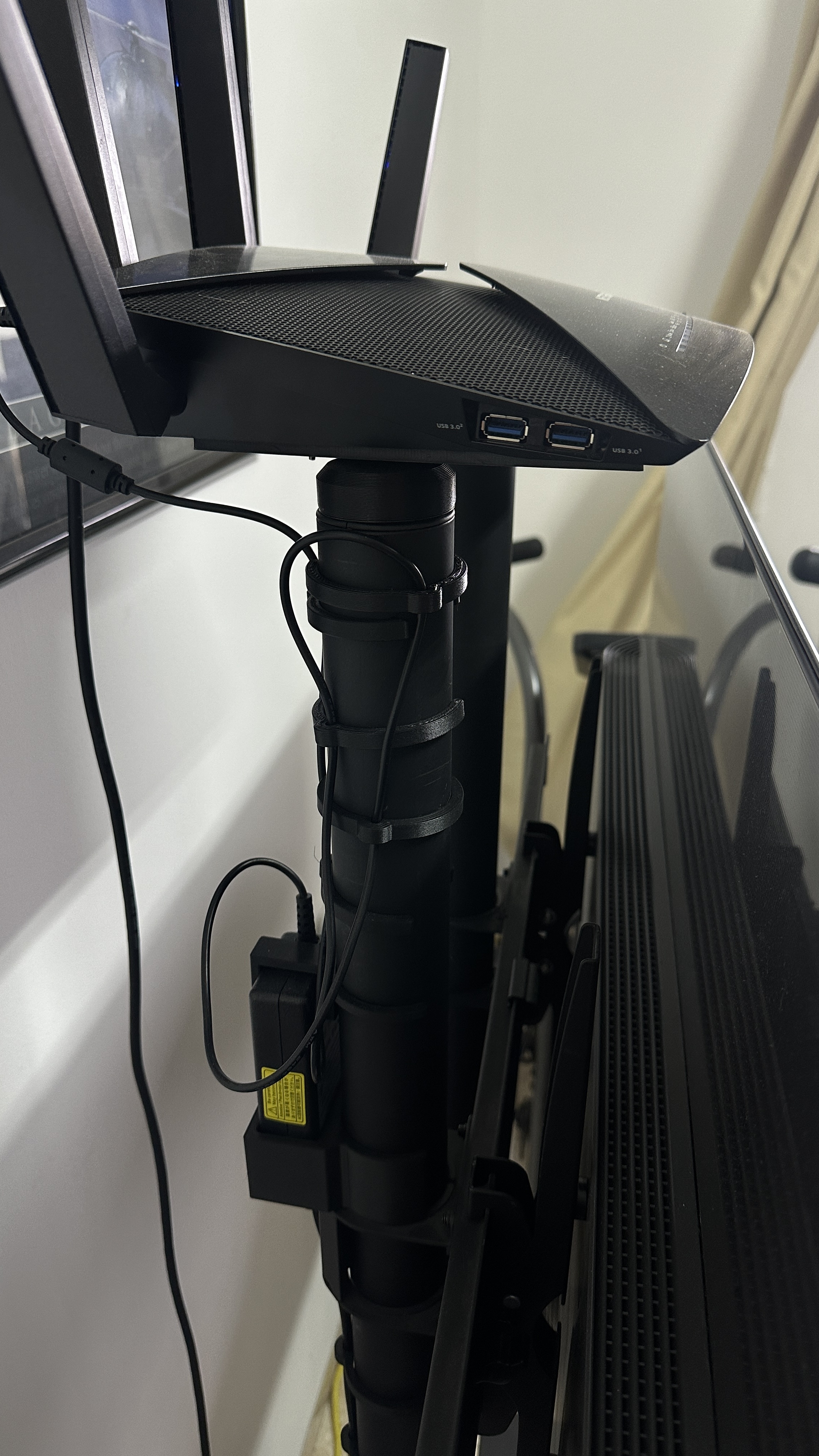 Netgear Router Mount for VIVO Mobile TV Cart by JOATZ | Download free ...