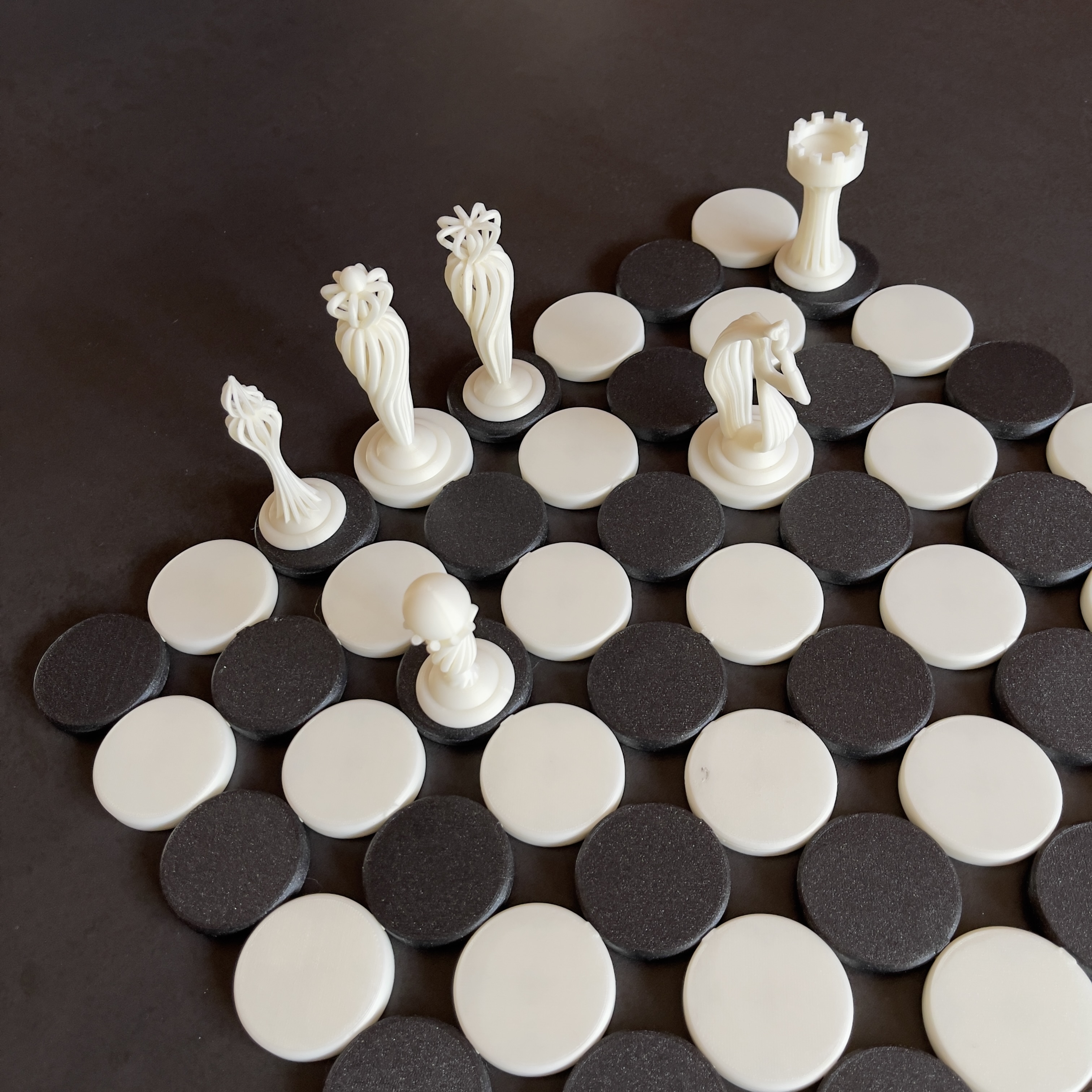 Plateau echecs carré,rond,octogonal by Dominik 6280 | Download free STL ...