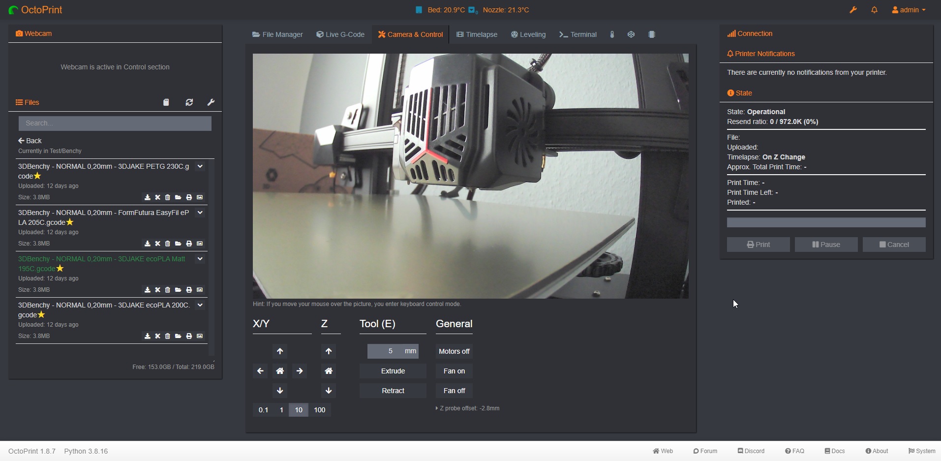 Ender 3 V2 (Neo) Camera Arm by cmuche | Download free STL model ...