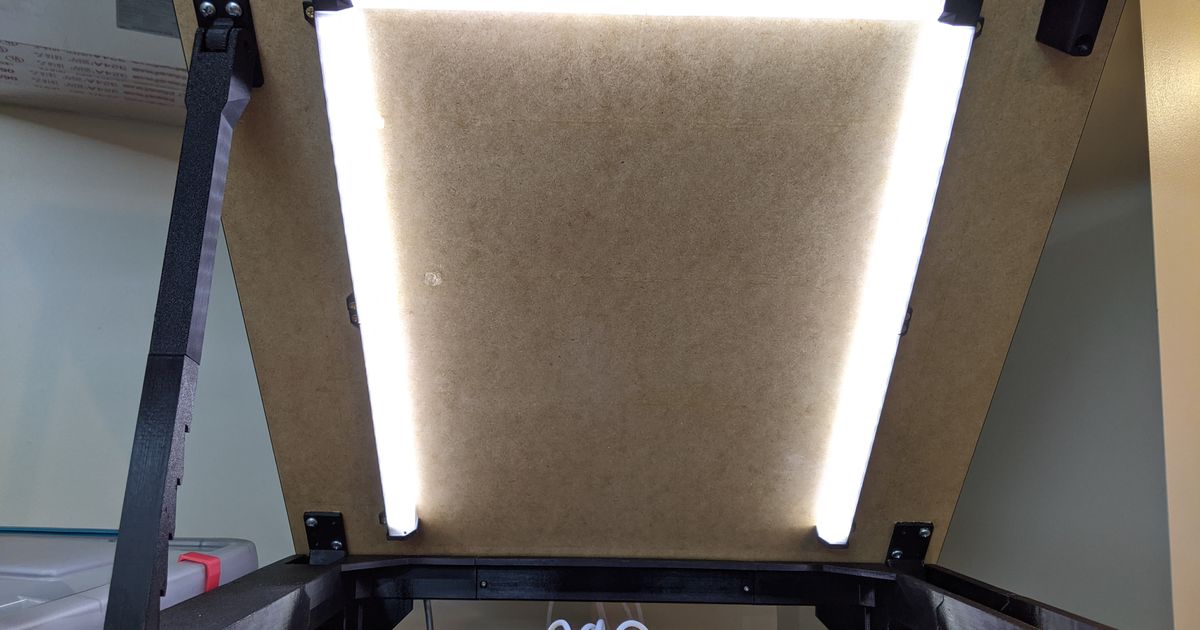 LED diffuser bar for Lack Enclosure with accessories von Lowell Alleman ...