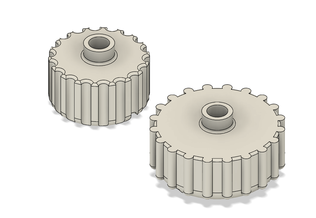 Dual turntable POWER Knob by Patrick | Download free STL model ...