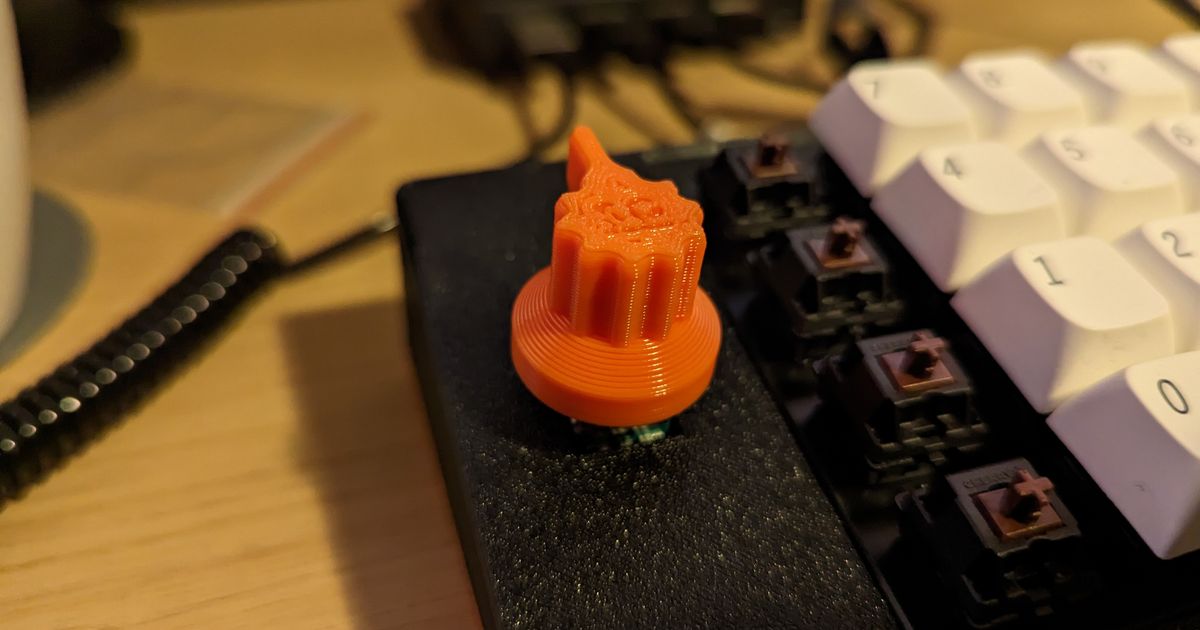 Encoder Knob (EC11 Alps) by SanderG | Download free STL model ...