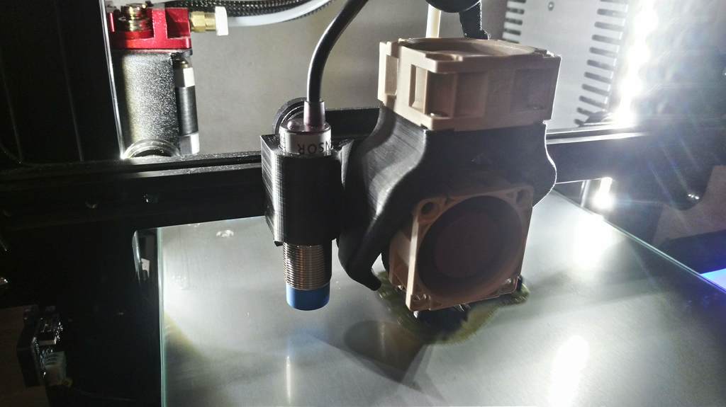Creality Ender 3 EZABL sensor holder by Jojo... | Download free STL ...