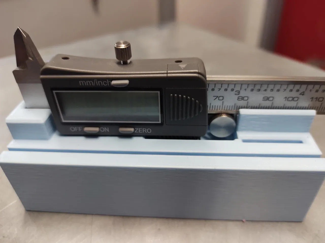 Caliper and Ruler holder by Yves1024 | Download free STL model ...