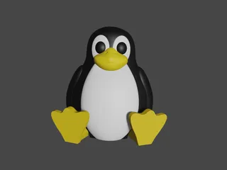 Articulated Tux by Built_Over_Bot | Download free STL model ...