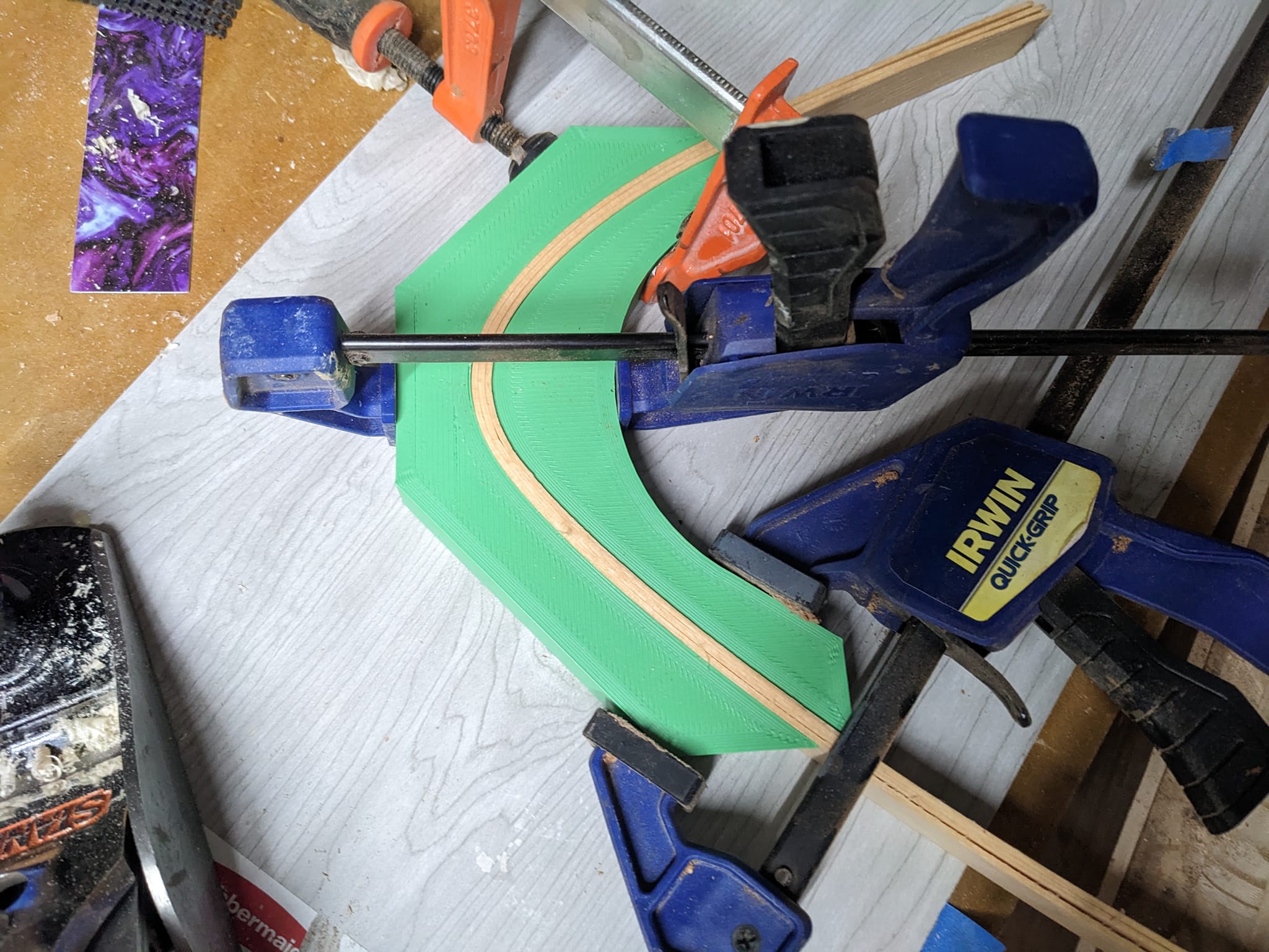 Falcate Bracing Mold for Acoustic Guitars by Mark Healton | Download ...