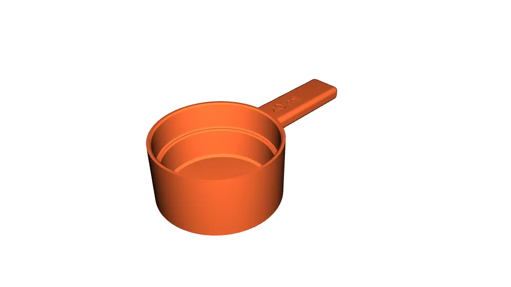 Measuring cup / spoon 40ml by asjolund | Download free STL model ...