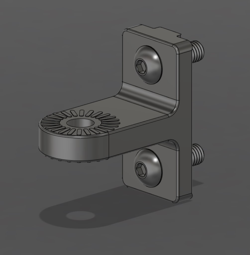 Sturdy M4 and M5 3030 extrusion mount for Articulating Raspberry Pi ...