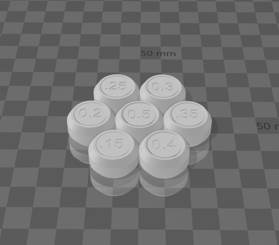 Tolerance test (.5-.15) by Roan.S | Download free STL model ...