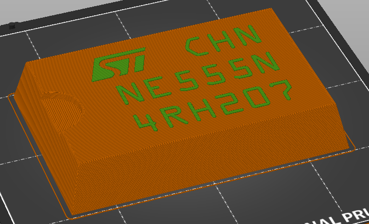555 Timer / 8 Pin DIP Box by Francesco | Download free STL model ...