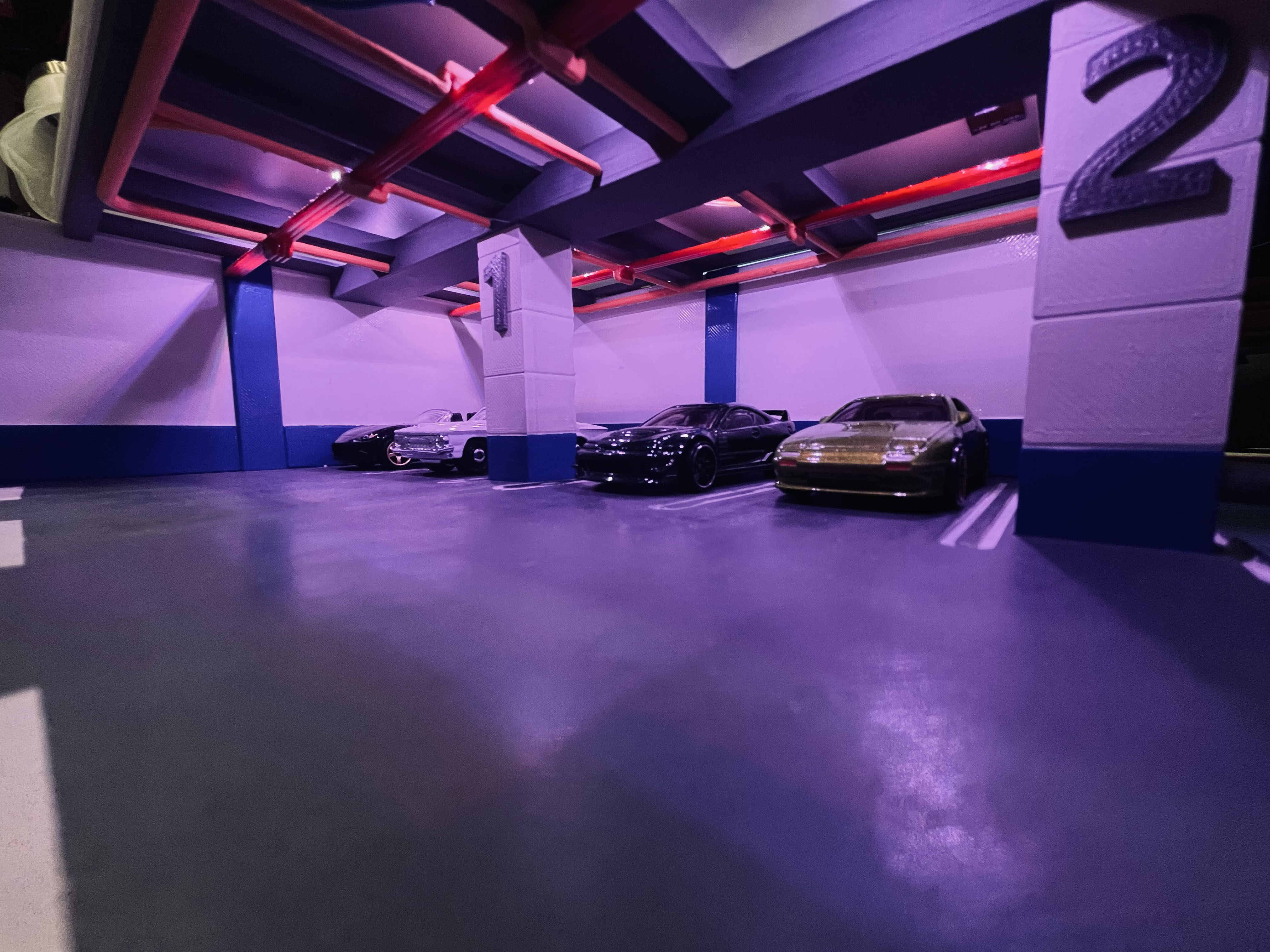 Underground Car Park Diorama for 1/64 Scaled Cars par Agoston ...