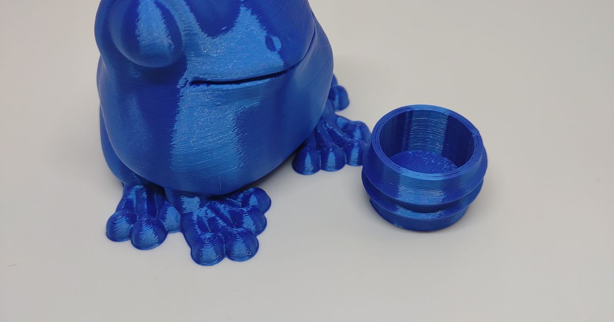 Frog Easter Egg by Built_Over_Bot | Download free STL model ...