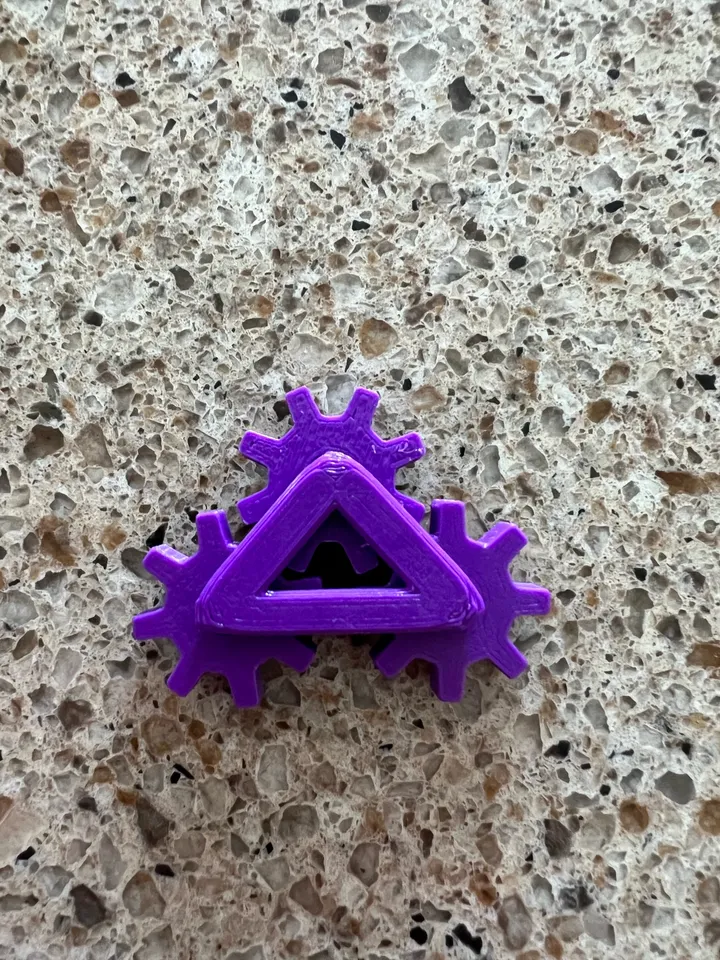 Triple gear fidget toy by DR. Biggs | Download free STL model ...