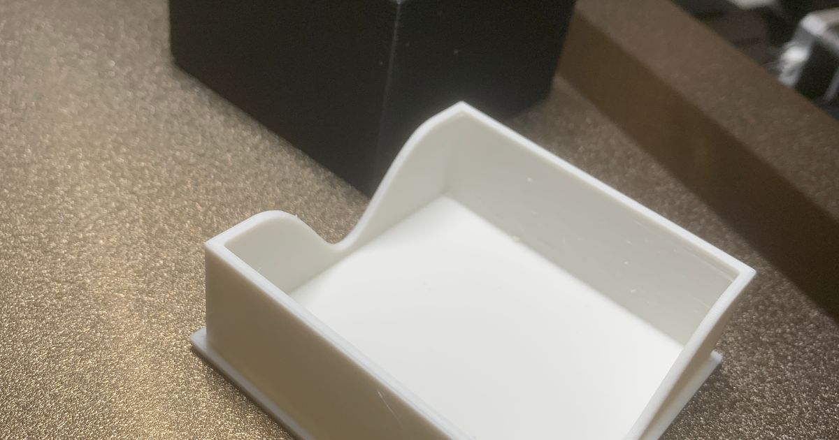 Simple Sliding Lid Box. by Tom Johnson | Download free STL model ...