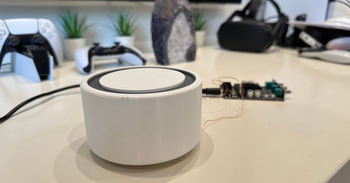 3D Printed Speaker V1 by Antony Basta | Download free STL model ...