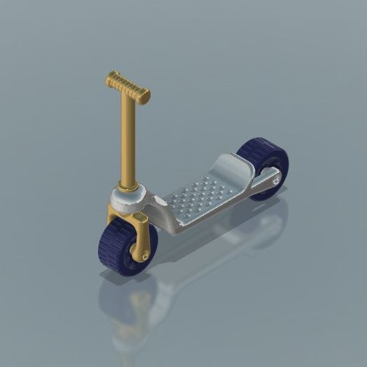 Mini Scooter* - Solid or Multi-Material** by MerganMcFergan | Download ...