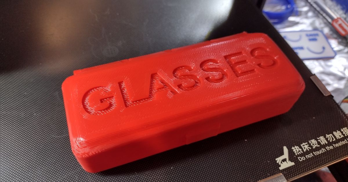 Glasses Case Or General Storage Box By Southbaygsr Download Free Stl Model