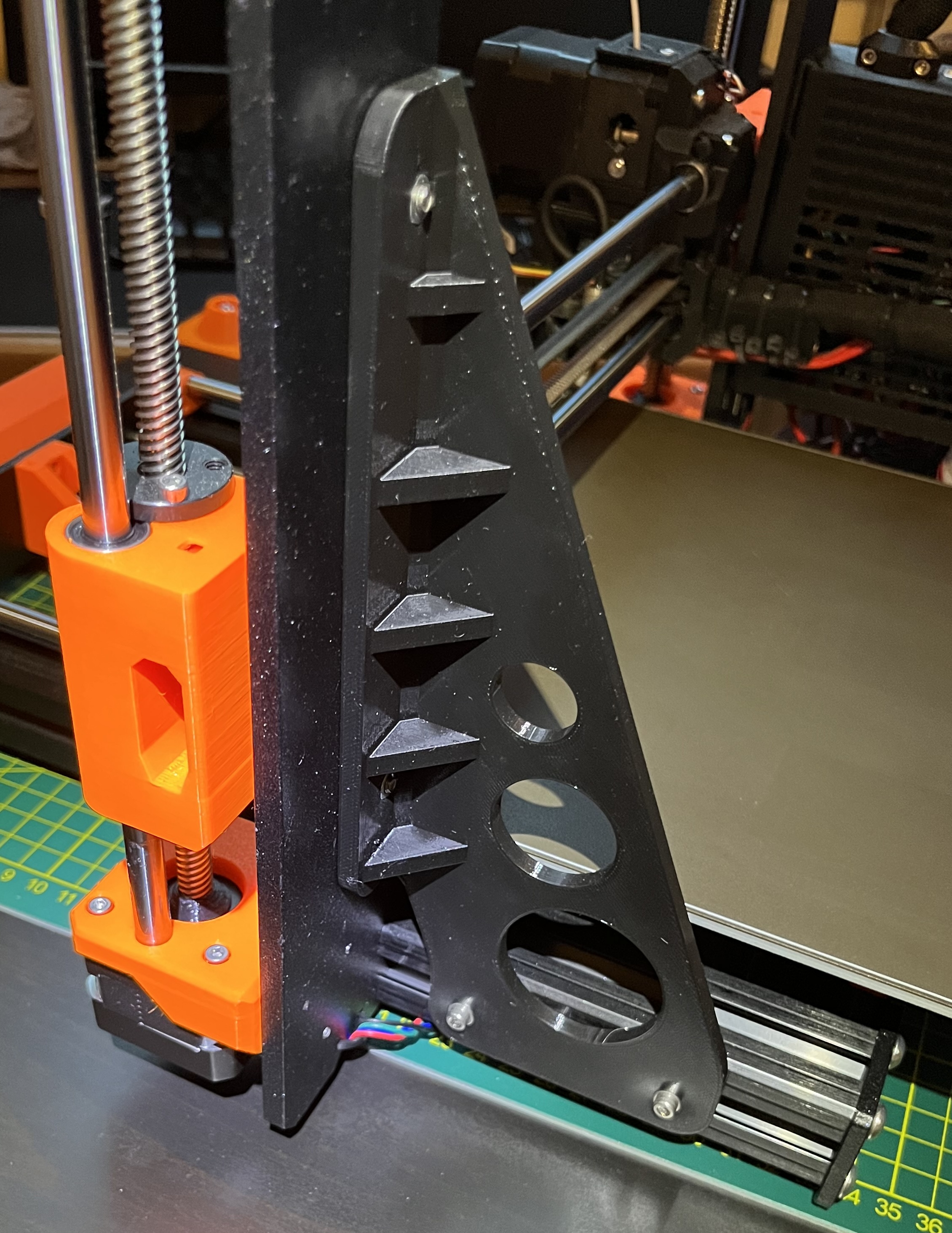 Prusa_i3_mk3s_black_PSU_replacement_frame_brace_light_M4-bolt-holes_by ...