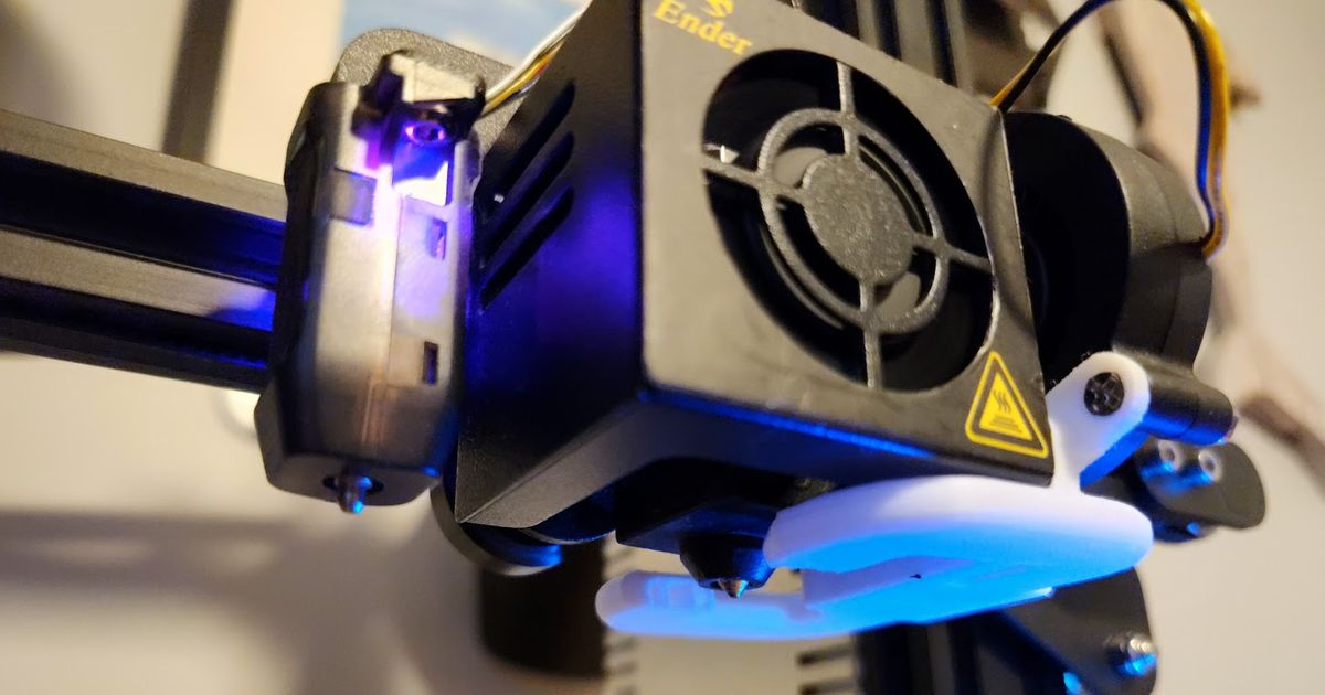 Ender 3 5015 fan vent/duct (original hardware)- V2 by Mahon2486 | Download free STL model ...