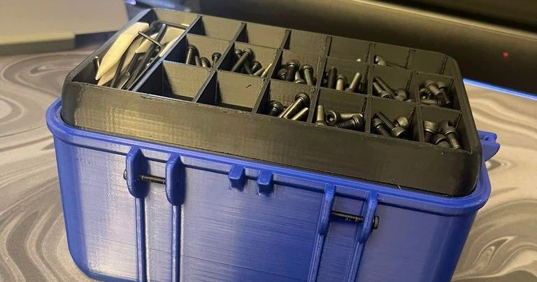 XXL Screw Box with shelves by HomerJS88 | Download free STL model ...