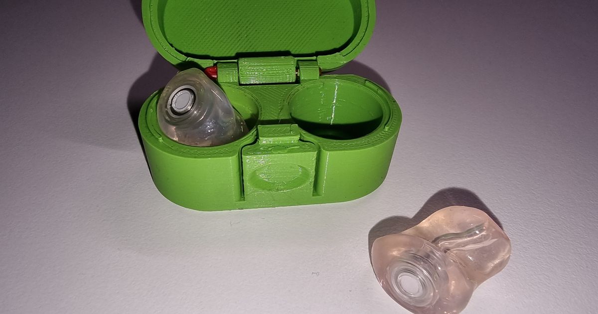 Earplugs case for Earplugs with acoustic filter by KaoZ | Download free ...