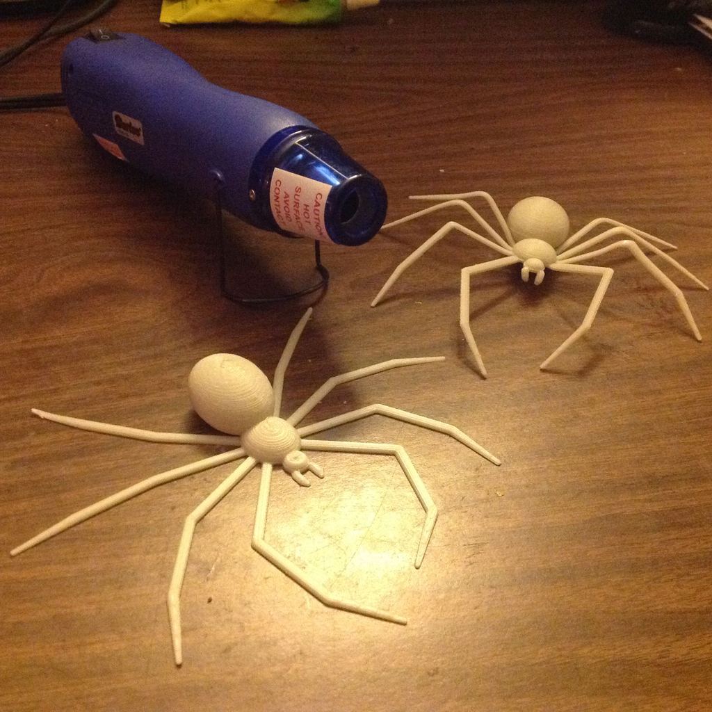 Creepy Halloween Spiders by thinkyhead | Download free STL model ...