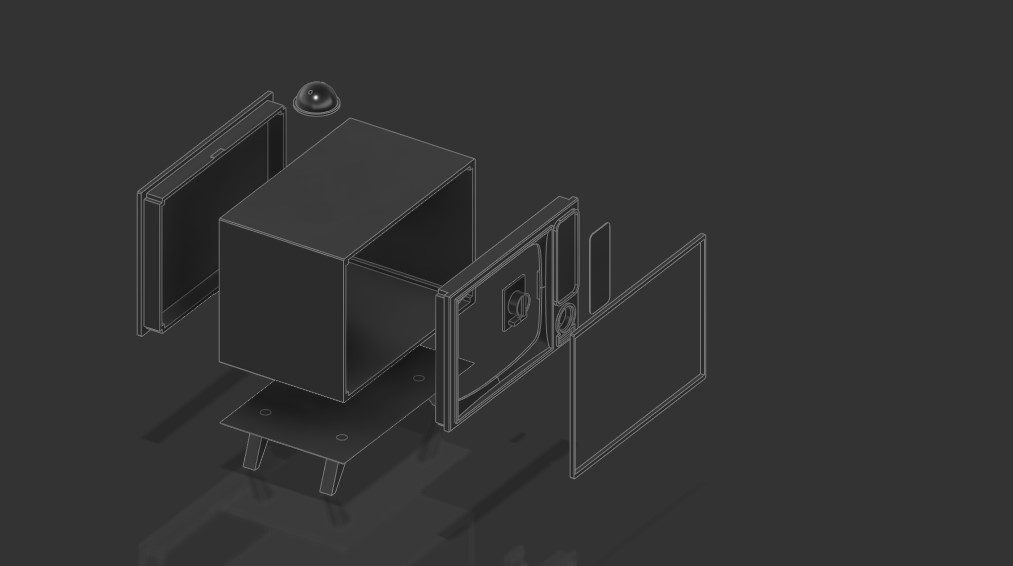 4" Mini TV Prop - Rev 1. by Max Sterling | Download free STL model ...