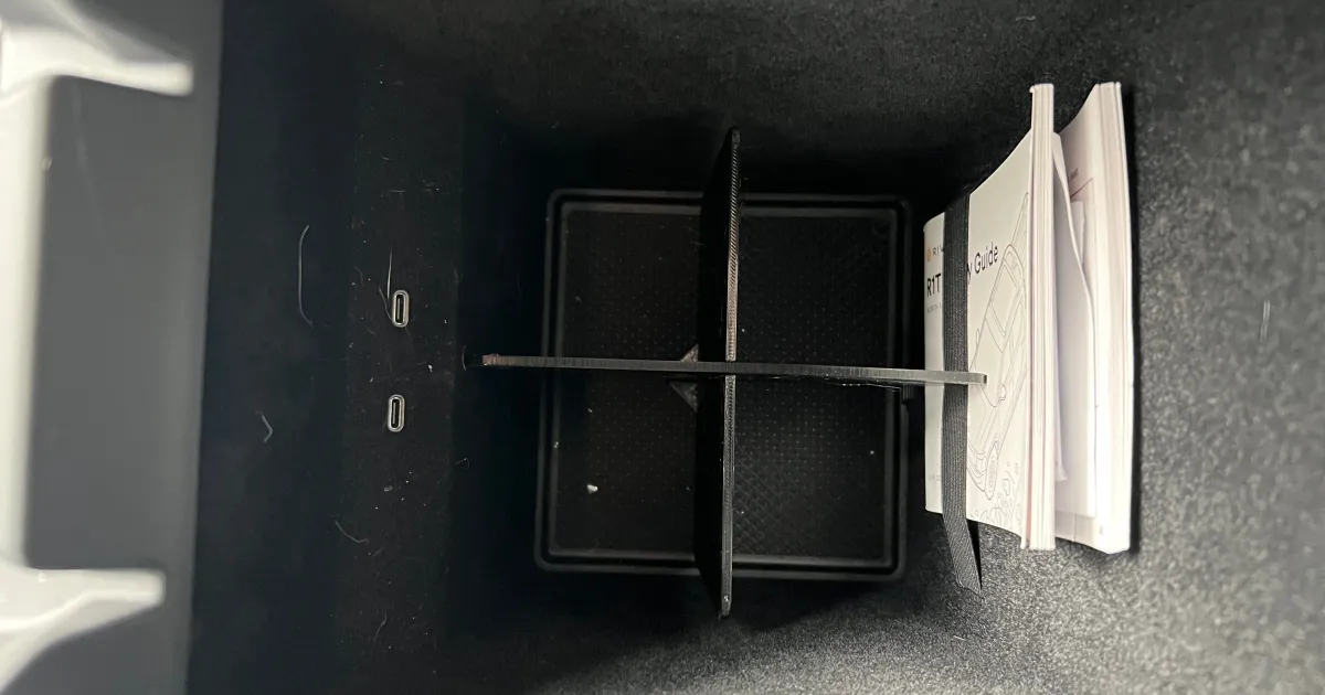 OpenSourceEV Center Console Divider for Rivian R1T & R1S by Rob ...