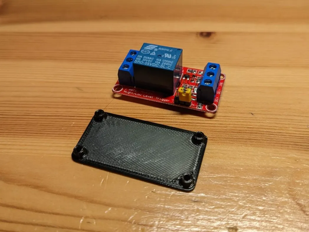 Base for 5v Relay Module by Ken Mills | Download free STL model ...