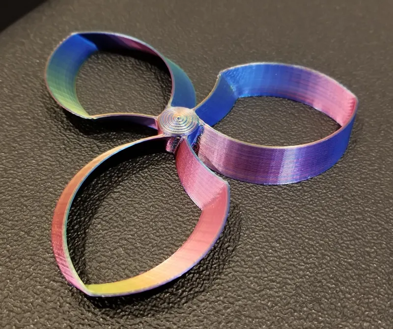 #0061 Toroidal Tri-Lobe Rotor/Propeller by BuildX | Download free STL ...