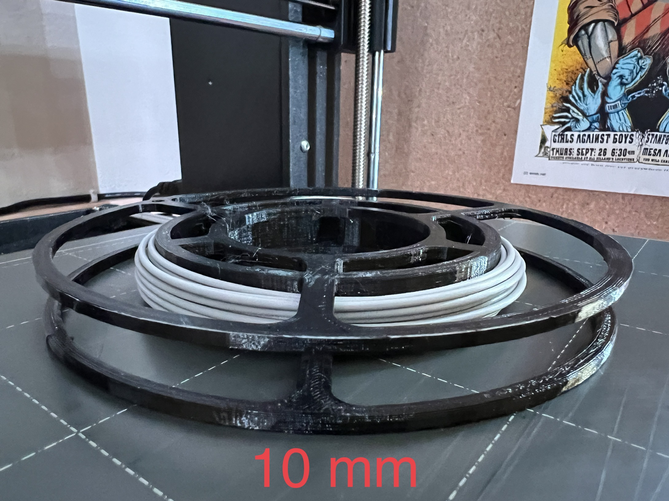 Mini Spool for Left Over Filament - Includes Drill Attachment for fast ...